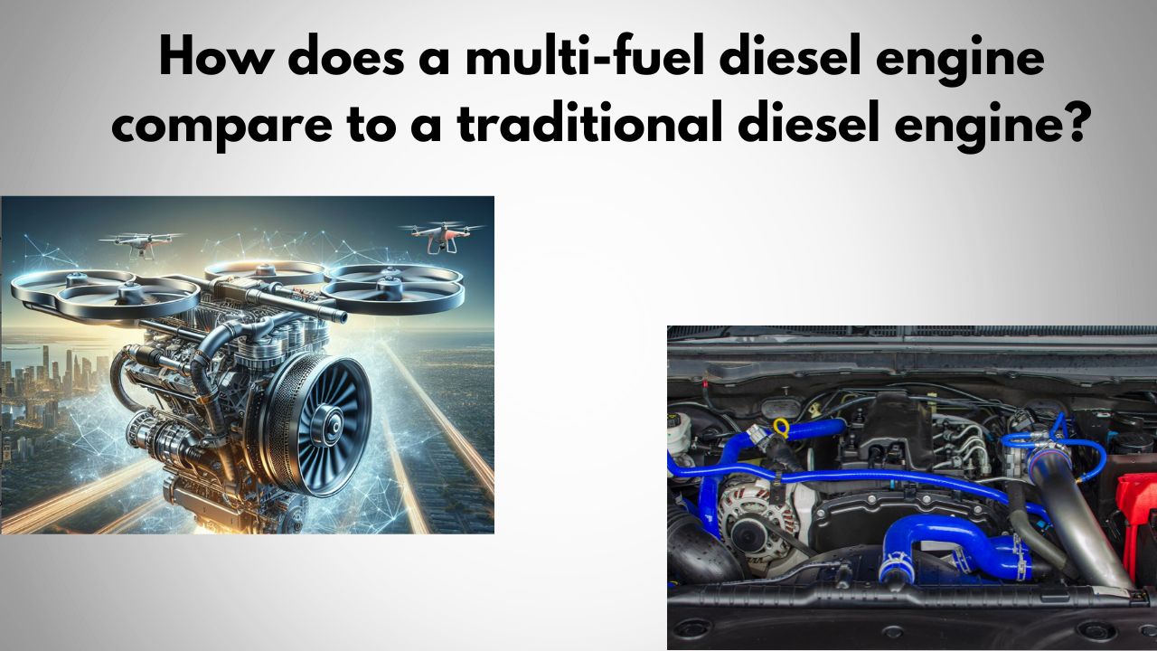 How Do Multi-Fuel Diesel Engines Compare to Traditional Diesel Engines?